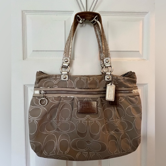 Coach | Bags | Authentic Coach Tote Bag With Dust Bag | Poshmark